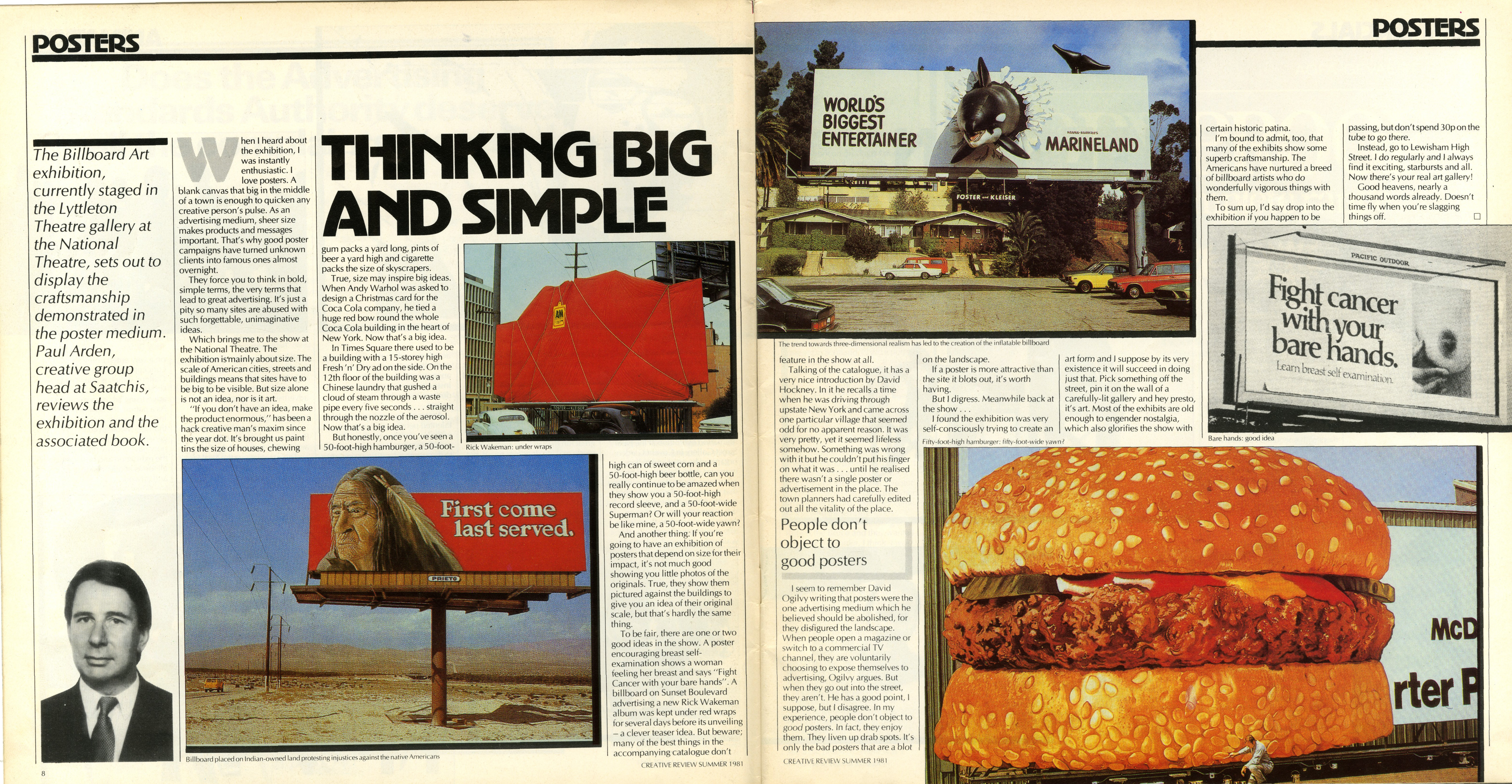 Paul Arden On Posters, Creative Review-01 | STUFF FROM THE LOFT.