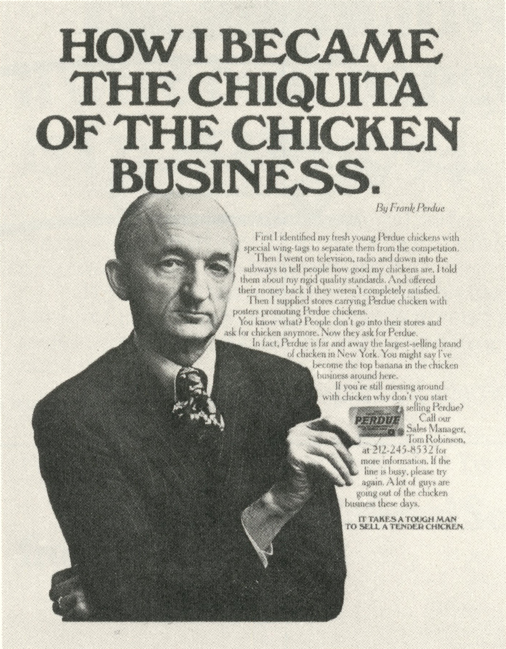 Ed McCabe, Perdue, ‘Chiquita’-01 | STUFF FROM THE LOFT.