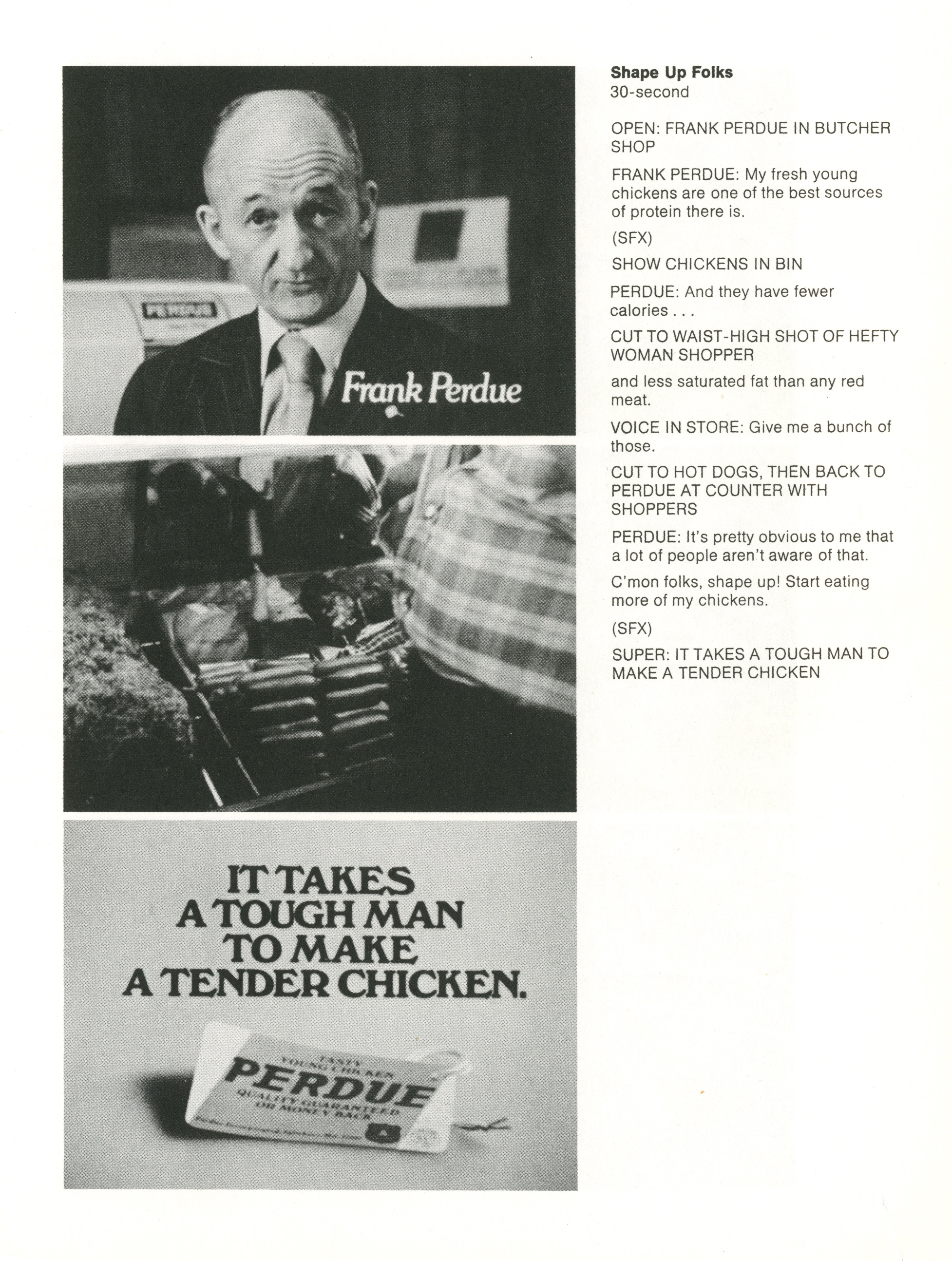 Ed McCabe, Perdue – TV – ‘Fat Shopper’-01 | STUFF FROM THE LOFT.