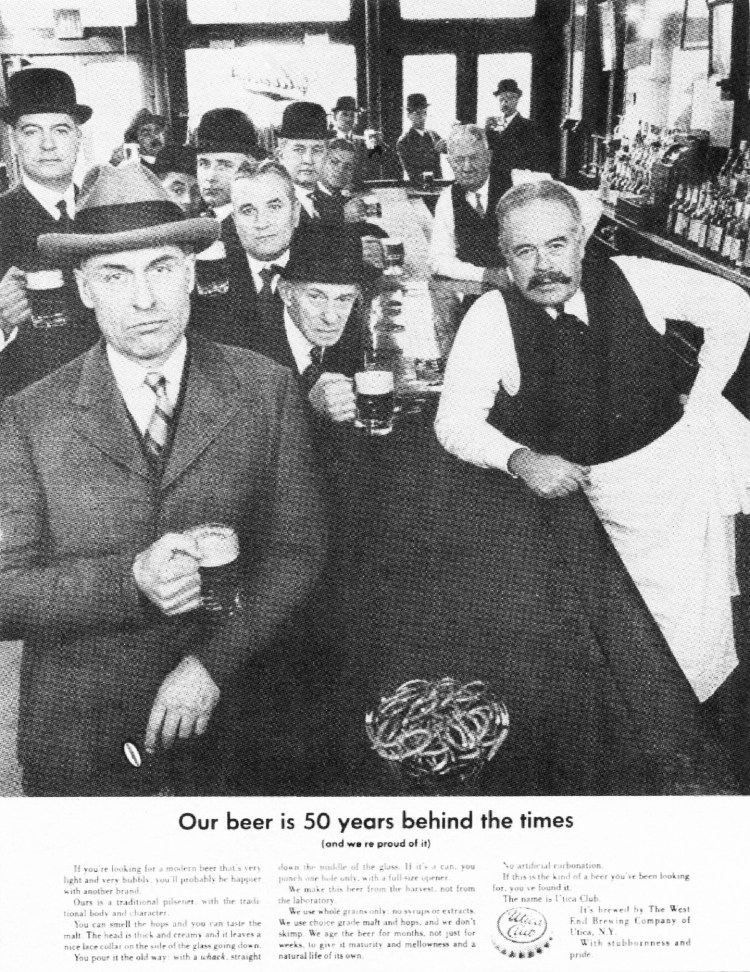 ‘Bar’ Utica Club, Howard Zieff, DDB NY-01 | STUFF FROM THE LOFT.