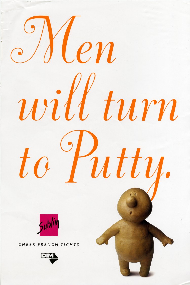 DIM French Tights, ‘Putty’, Publicis, Derrick Hass | STUFF FROM THE LOFT.