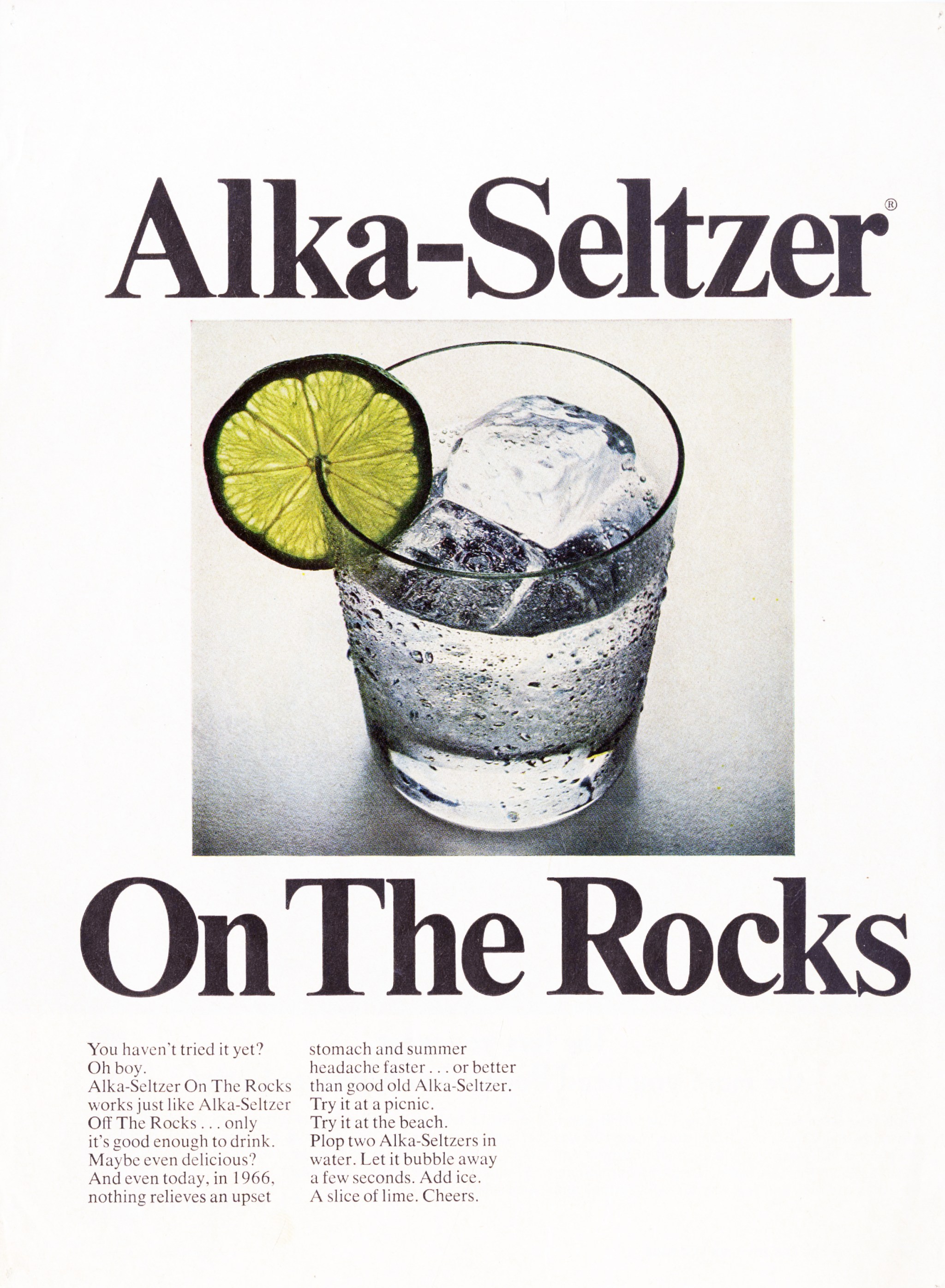Alka-Seltzer ‘On The Rocks’ Jack Tinker, Mary Wells-01 | STUFF FROM THE ...