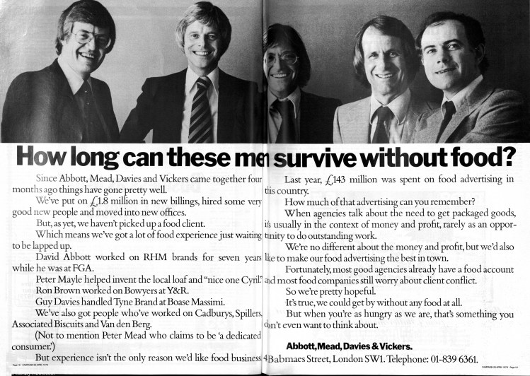 DAVID ABBOTT’S SAINSBURY’S CAMPAIGN. By Richard Foster. | STUFF FROM ...
