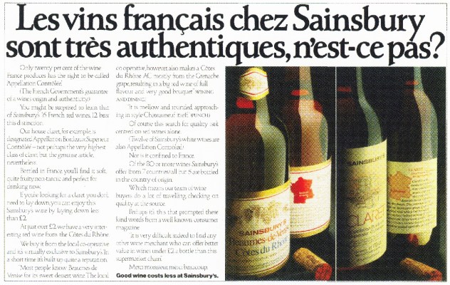 DAVID ABBOTT’S SAINSBURY’S CAMPAIGN. By Richard Foster. | STUFF FROM ...