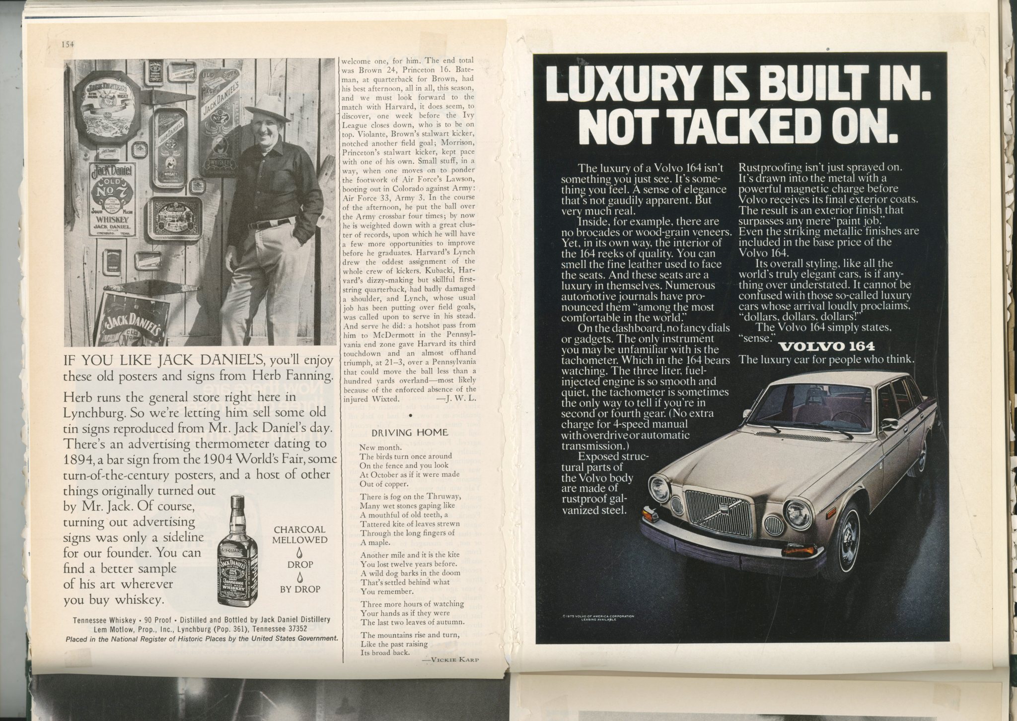 64. New Yorker Ads 1 (Volvo:Ed McCabe:Jack Daniel’s:Scali McCabe Sloves ...