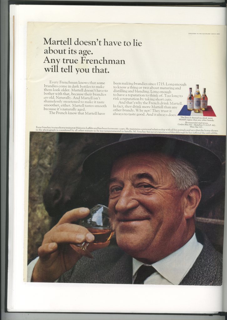 72. New Yorker Ads (Martell:CDP:Ron Collins) | STUFF FROM THE LOFT.