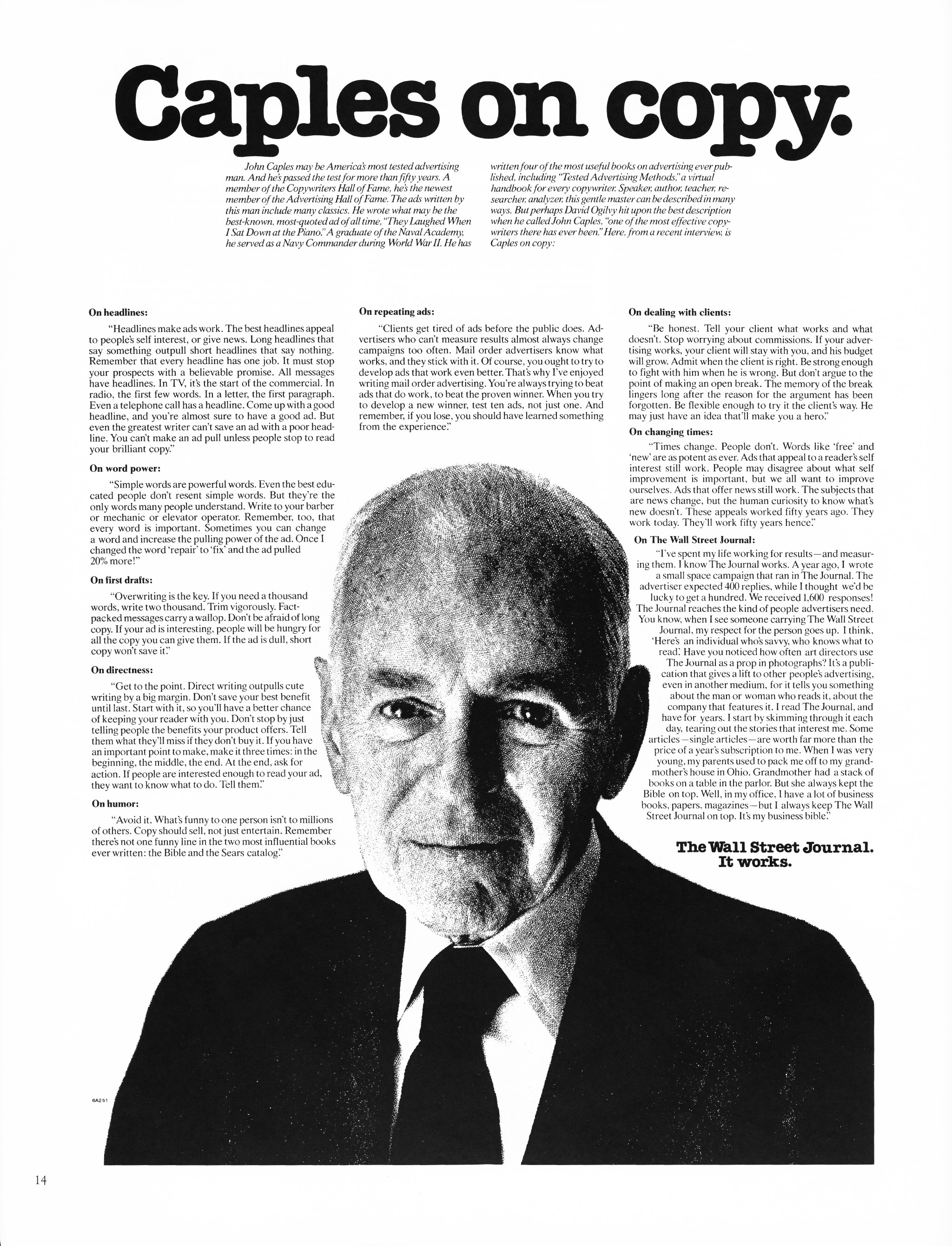 14. John Caples | STUFF FROM THE LOFT.