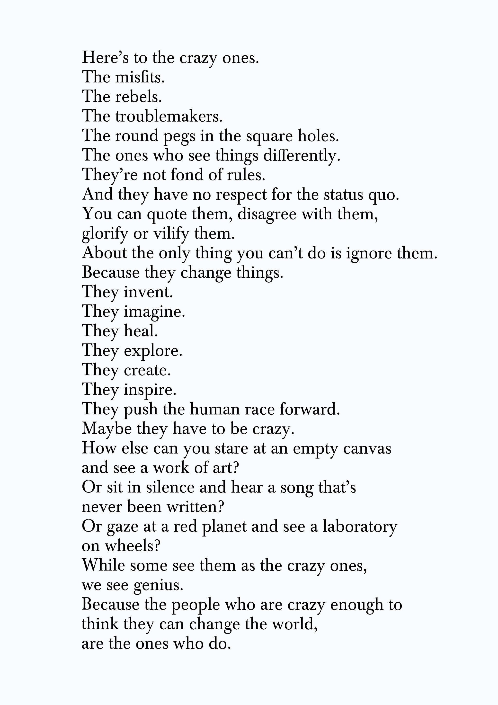 PUSHING WORDS AROUND. Pt 1. | STUFF FROM THE LOFT.