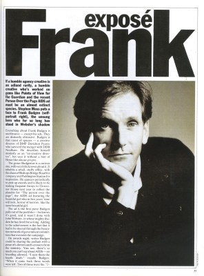 Frank Budgen-01 | STUFF FROM THE LOFT.