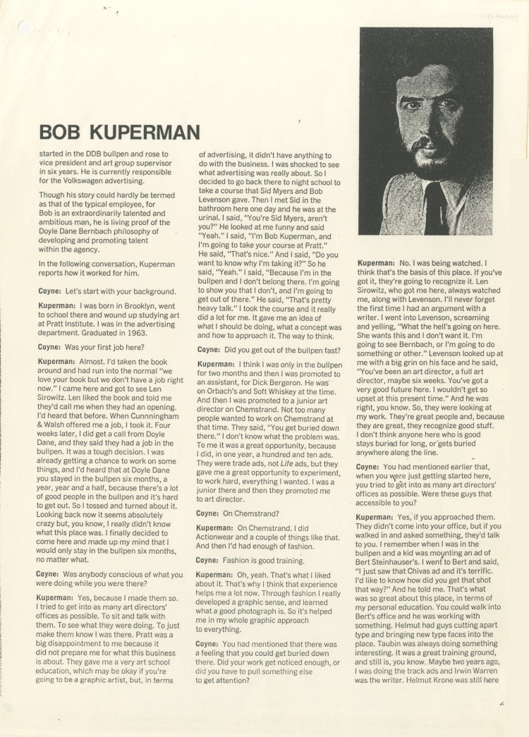 Bob Kupperman-01 | STUFF FROM THE LOFT.