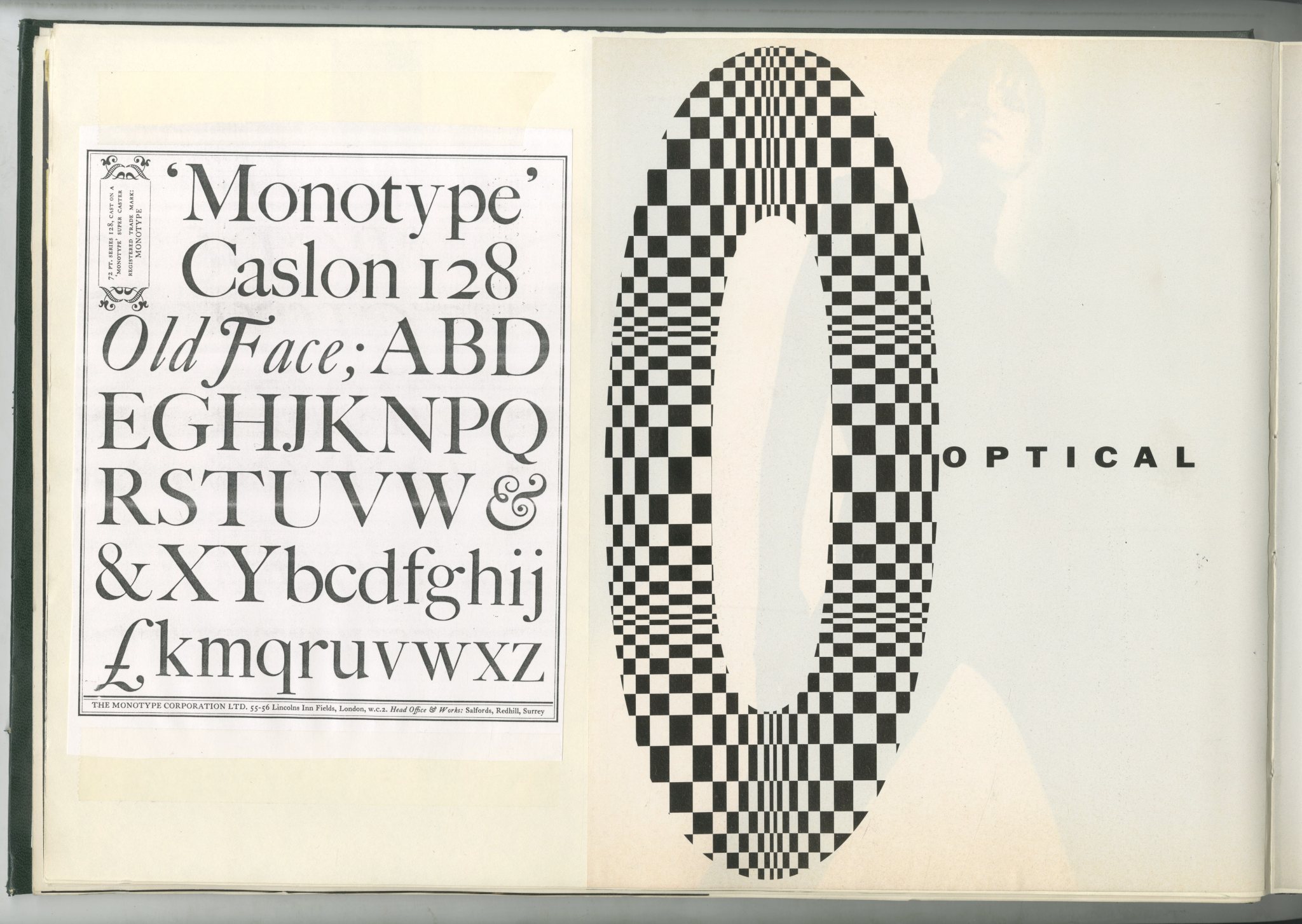 22. Monotype Caslon 128 Old Face:Vogue Italia:Fabien Baron:Optical ...