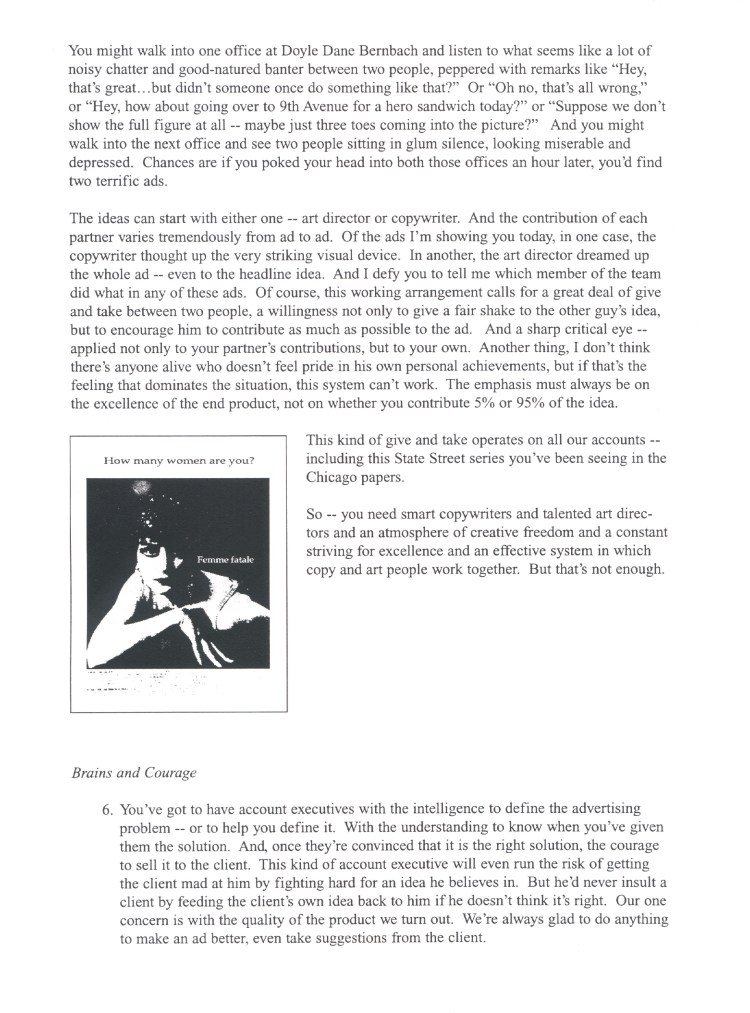 Phyllis Robinson Talk to The American Association of Advertising ...