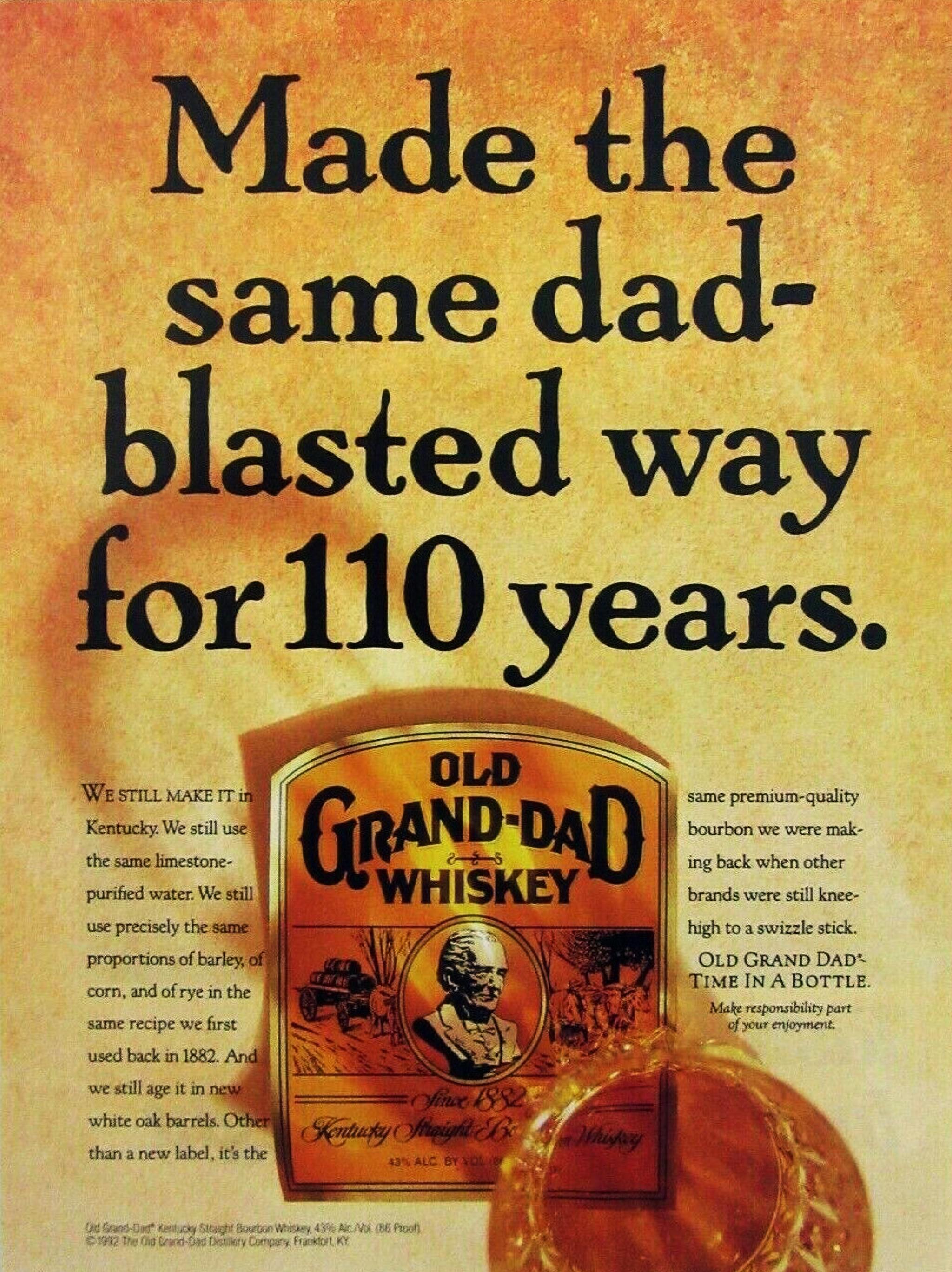 Made The-Old Grand-Dad Whiskey-Fallon McElligott-Tom Lichtenheld-Luke ...
