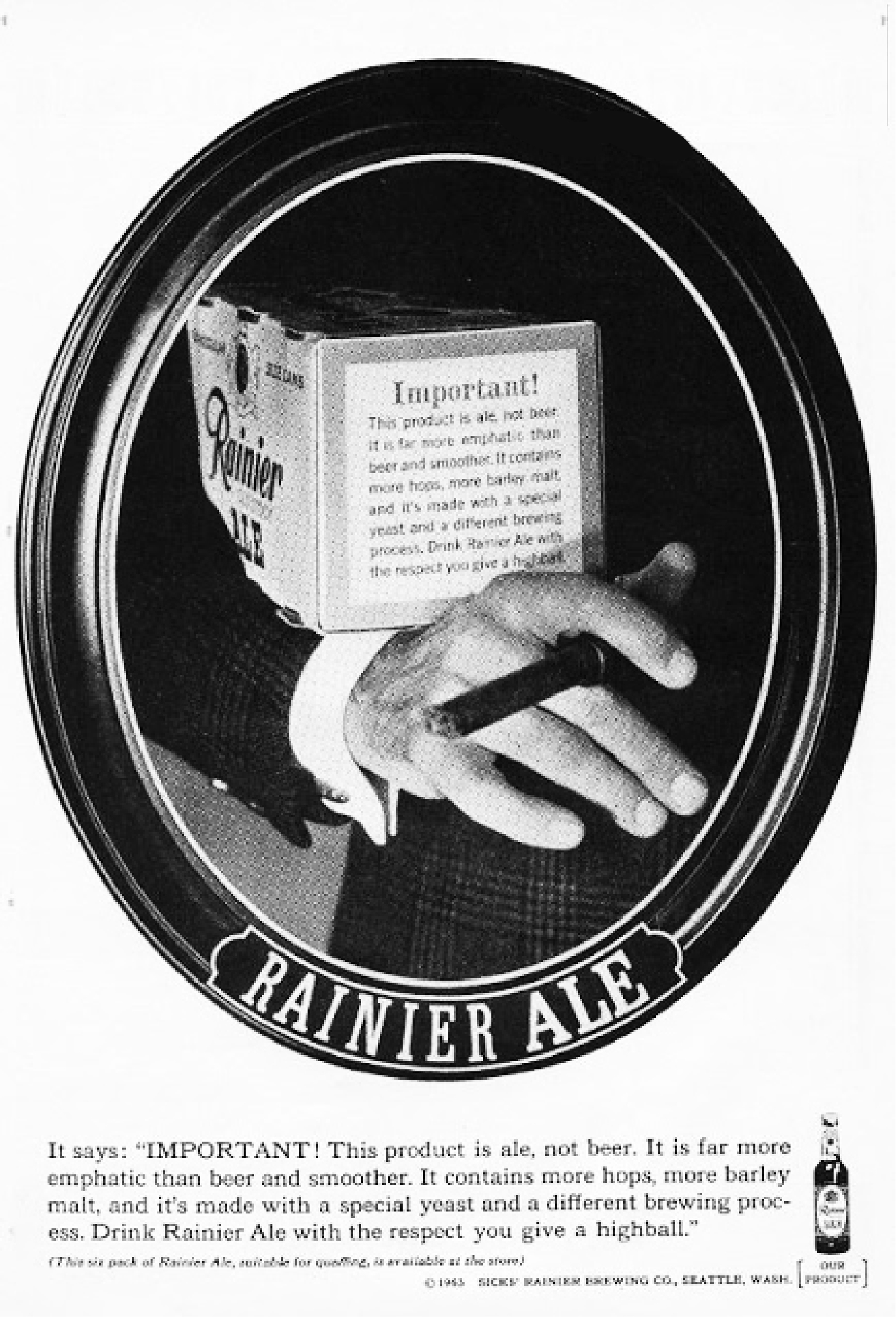 facebook rainier ale 1963 | STUFF FROM THE LOFT.