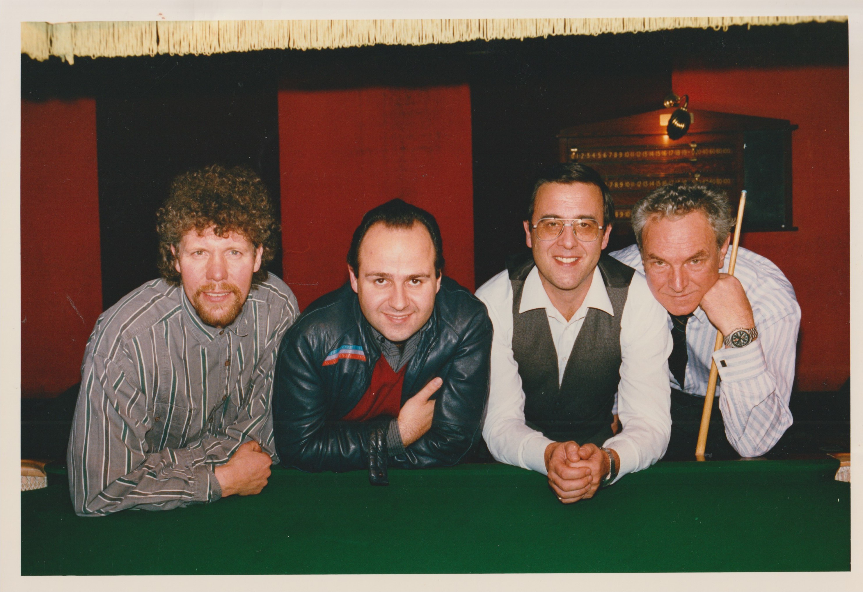67a. Snooker days – Me, Tony Meo, John Bartle, John Meszaros(Audi ...