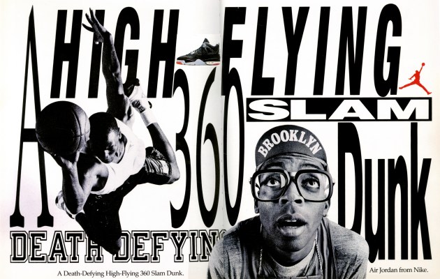12b. A High Flying-Spike Lee Michael Jordan-Wieden Kennedy-Jim Riswold ...